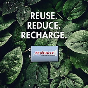 Tenergy 9V NiMH Battery, High Capacity 250mAh Rechargeable 9 Volt Batteries for Smoke Detector/Alarms, TENS Unit, Metal Detector, and More (4 Pack)