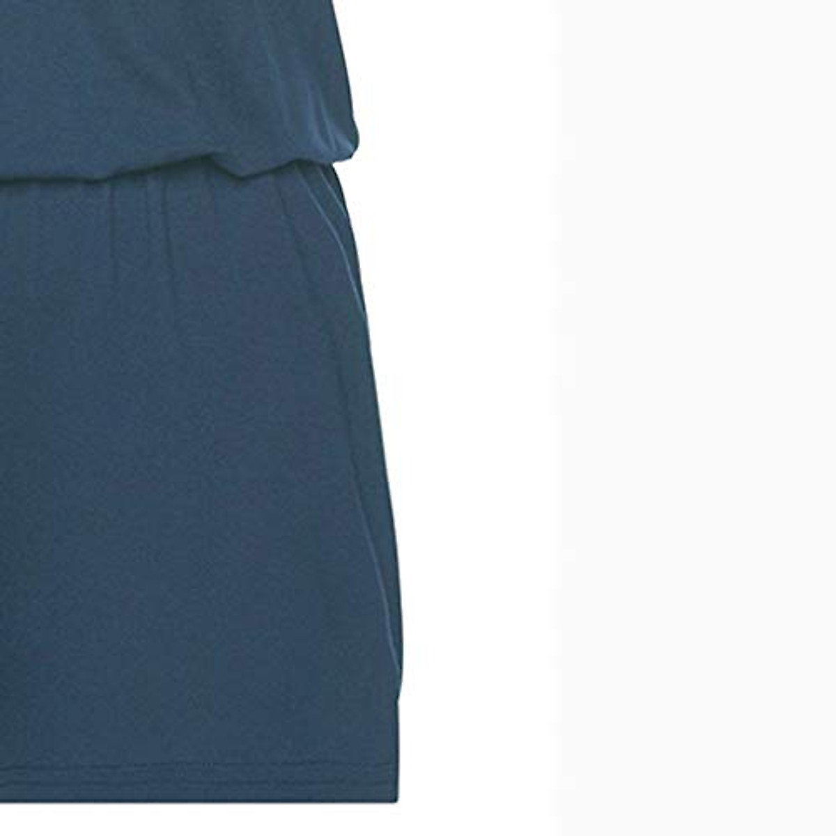 Mitiy Women Summer Solid Sleeveless Spaghetti Strap Jumpsuit Casual Stretchy Short Pant Rompers