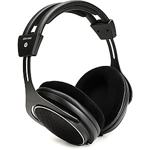 Shure SRH1840 Professional Open Back Headphones - Individually Matched 40mm Neodymium Drivers for Smooth, Extended Highs and Accurate Bass, Ideal for Mastering or Critical Listening Applications