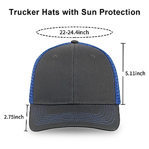 Crazy Era kozinu Unisex Trucker Hats Blank Mesh Snapback Hats Sport Plain Baseball Caps Adjustable Fitted Hat