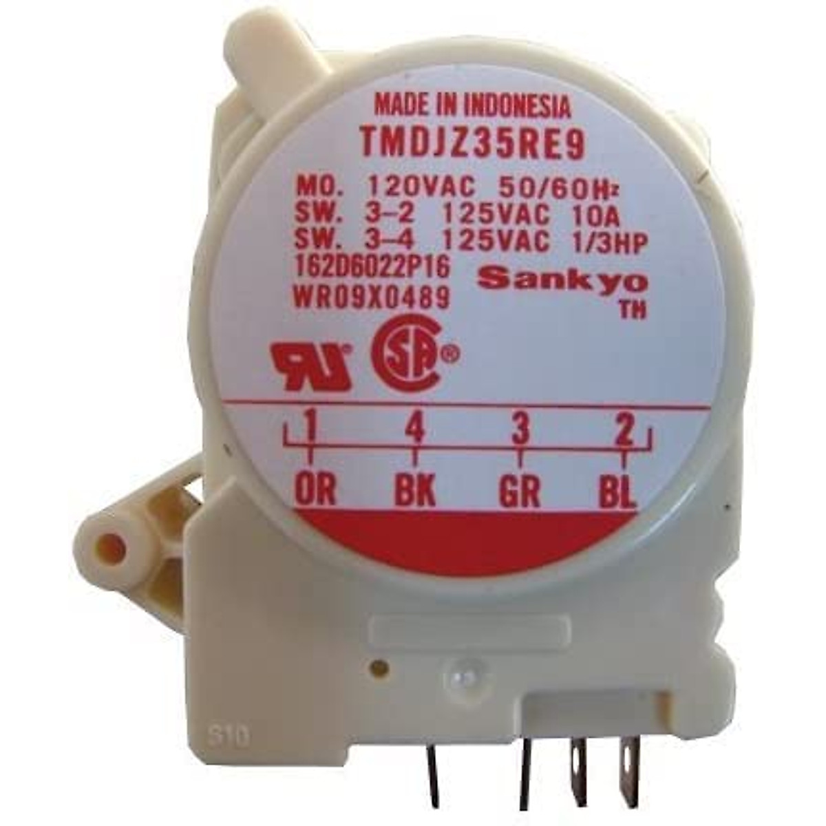 EvertechPRO WR9X489 Refrigerator Defrost Timer for GE