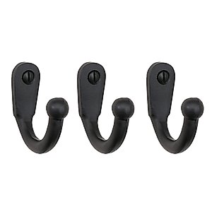 Iron Valley - Coat Hook (3 Pack) - Solid Cast Iron