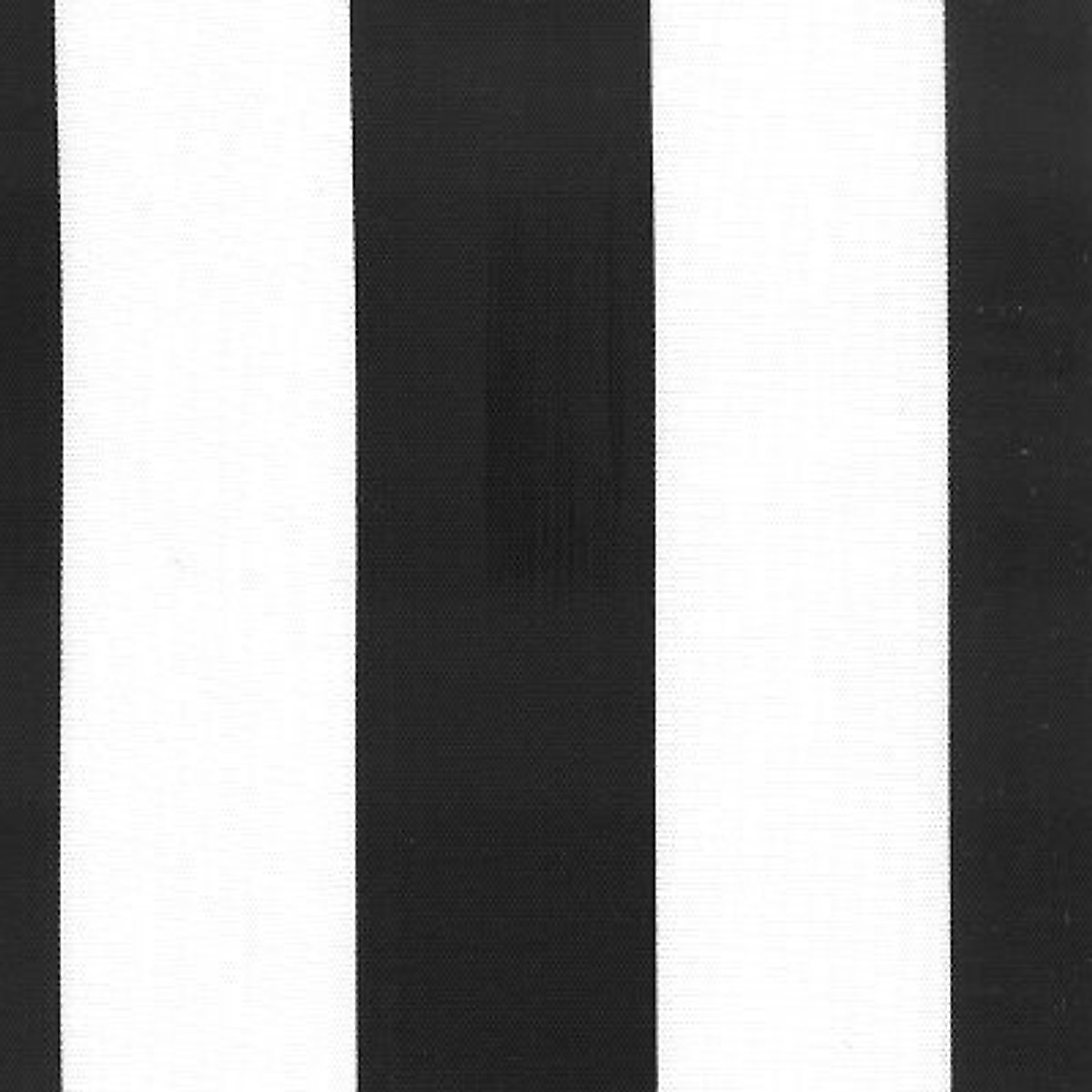 54'' Deck Stripe Black/White Indoor Outdoor Fabric by The Yard