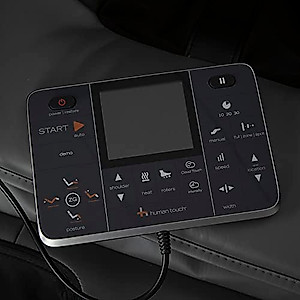 Human Touch WholeBody Rove Massage Chair – S & L Track, Full-Body Stretch Massage with Foot and Calf, Wellness Programs, Dual Lumbar Heat - Tablet Remote and Wireless Charger – 5 Year Warranty – MOON