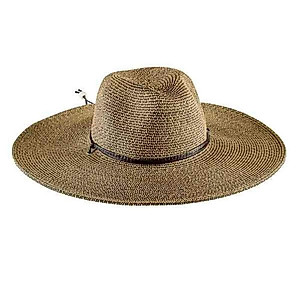 San Diego Hat Co. Womens Sun, Mixed Coffee