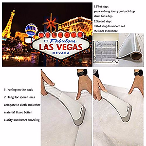 Art Studio 7x5ft Welcome to Las Vegas Photography Backdrop City Billboard Banner Casino Night Scenery Party Decorations Photo Background Vinyl Studio Booth Props