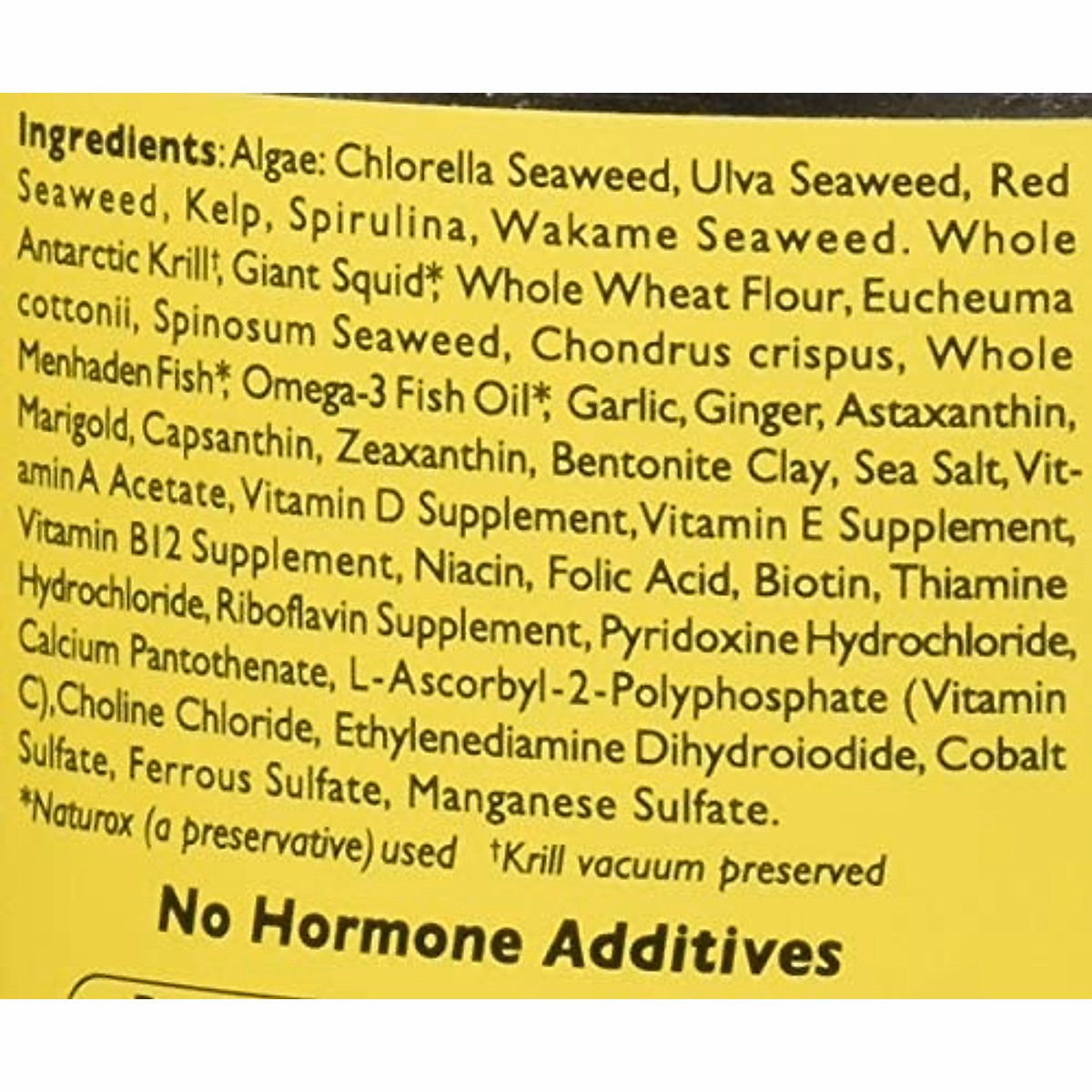 New Life Spectrum fish AlgaeMax Regular 300g (Naturox Series)