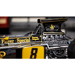 Pocher Lotus 72D John Player Special Emerson Fittipaldi 1972 British Grand Prix 1:8 Scale Diecast Model Kit HK114