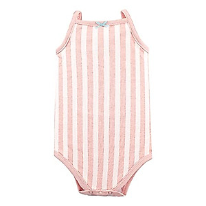 Hudson Baby Unisex Baby Cotton Sleeveless Bodysuits Ice Cream, 12-18 Months