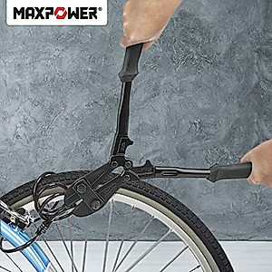 MAXPOWER 14-Inch Heavy Duty Bolt Cutter, Hardened Chrome Molybdenum Steel Blade, Ergonomic Rubber Handle