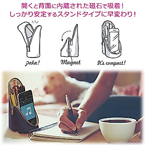 Sonic FD-1607-K Pen Case, Standing Pen Case, Smasta, Calm, Navy