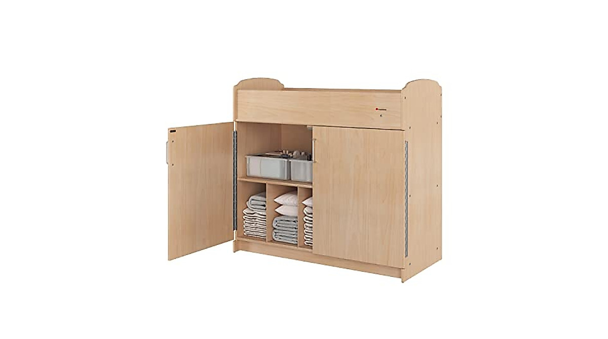 Foundations Serenity Daycare Changing Table with Storage