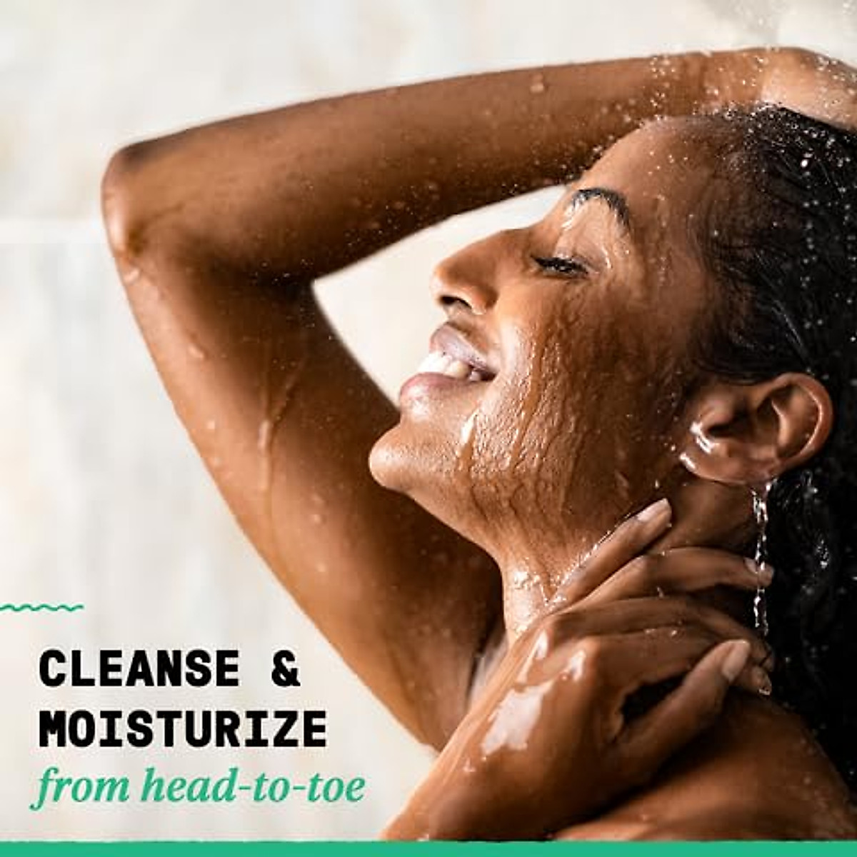 Alaffia Authentic African Black Soap Variety 2-Pack – All-In-One Liquid Soap, Travel-Size Eucalyptus Tea Tree + Full-Size Peppermint Body Wash, Face Wash, Shampoo, Shaving Soap