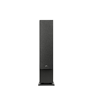 Polk Monitor XT60 Tower Speaker - Hi-Res Audio Certified, Dolby Atmos, DTS:X & Auro 3D Compatible, 1" Tweeter, 6.5" Dynamically Balanced Woofer, (2) 6.5" Passive Radiators (Single, Midnight Black)