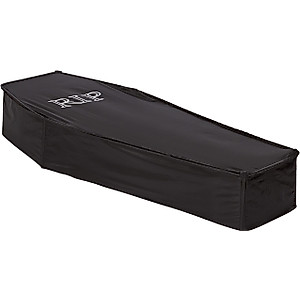 Amscan Halloween Cemetery Pop Up Coffin, Home Decor, 60" H x 24" W x 9 1/2" D 1 ct