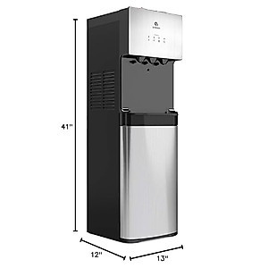 Avalon A3F Bottom Loading Water Cooler Dispenser with BioGuard-3 Temperature Settings-UL-Filtered