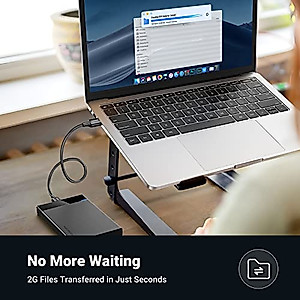 UGREEN USB to USB, 5 Gbps USB 3.0 Cable, Nylon Durable Male to Male Cable, Compatible with Hard Drive, Cooling Fan/pad, Camera, DVD Player, TV, Flash Light, Hub, Monitor, Speaker, and More 6.6 FT …