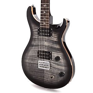 PRS Guitars 6 String SE 277 Baritone Charcoal Burst with Gig Bag, Right (100466:CA)