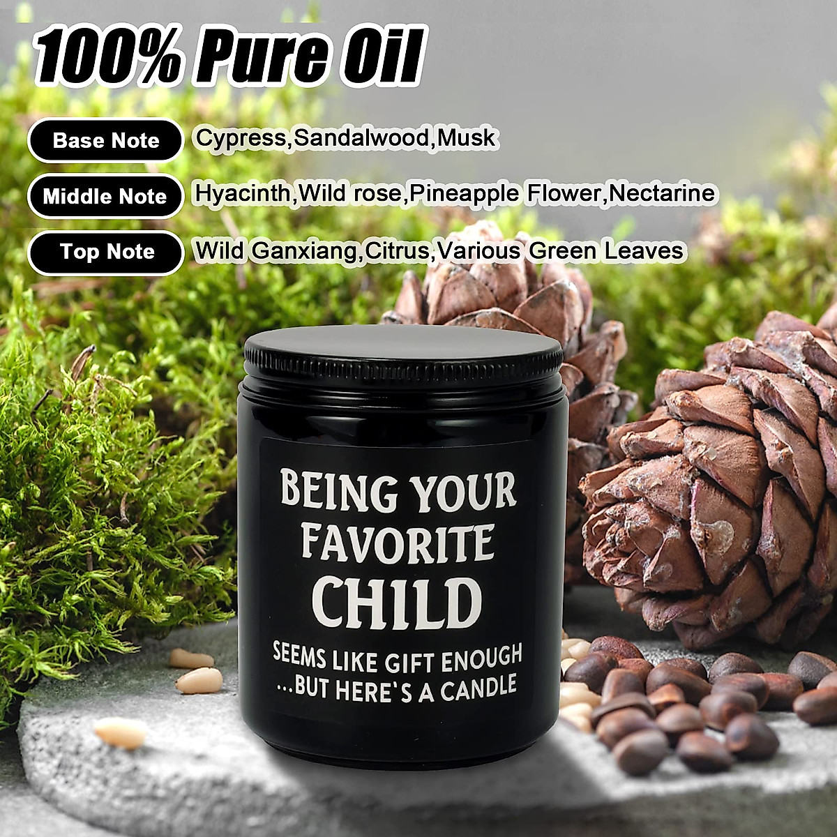 Gifts for Dad Fathers Day Gift from Daughter Son Kids,Birthday Gifts for Dad,Funny Gifts for Dad,Grandpa,Grandma,Mom,Christmas Gifts for Dad (Being Your Favorite Child)