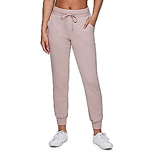 RBX Active Women's Drawstring Waist Lounge Soft Washed French Terry Lightweight