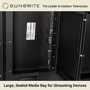 SunBrite 49-inch Outdoor Television 4K with HDR - Pro 2 Series - for Full Sun SB-P2-49-4K-BL