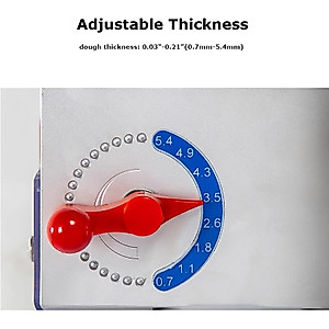 EQCOTWEA Electric Pizza Dough Roller Sheeter Machine 16in Pizza Dough Ball Press Machine Automatic Pizza Dough Rolling Press Machine 370W Stainless Steel Pasta Bread Maker for Commercial and Home 110V