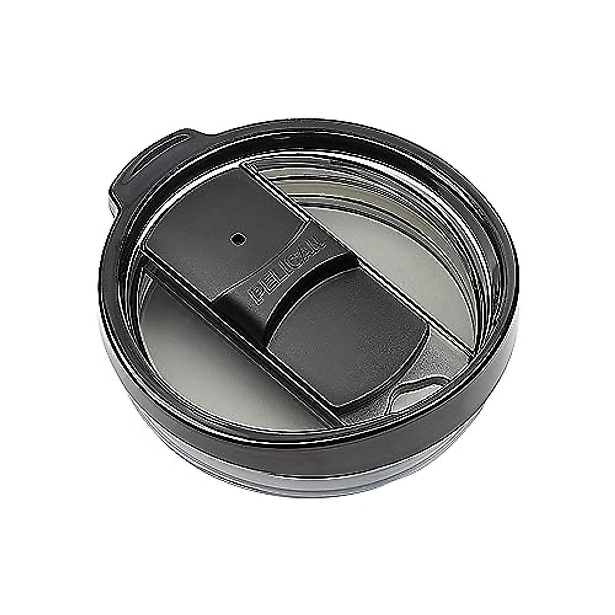 Pelican Hydration Pelican Ridge™ 18 oz Vacuum Insulated Tumbler - Recycled Stainless Steel Double Wall Travel with Dual Lid, Powder Coated Insulated Coffee Mug For Hot Cold Drinks, Jet Black