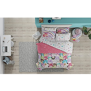 Franco Squishmallows Bedding Super Soft Microfiber Sheet Set,4 pcs, Full