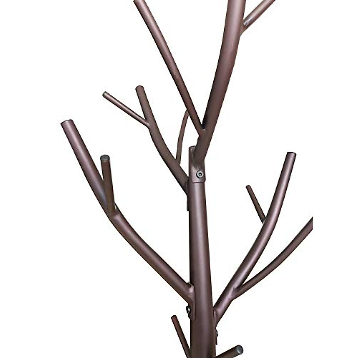 Kings Brand Furniture - Metal Hall Tree Freestanding Coat & Hat Rack with Branches, Bronze