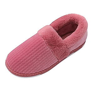 Memory Foam Slippers for Women Women's House Shoes with Arch Support Wool Slippers with Arch Support Warm Slippers for Men Indoor Outdoor Christmas Leggings for Women Gifts for Him 2023