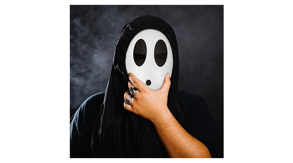 Panamanta Shy Guy Mask for Halloween & Cosplay Fits All Ages