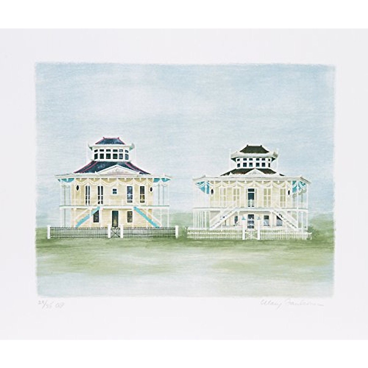 Twin Houses Mississippi