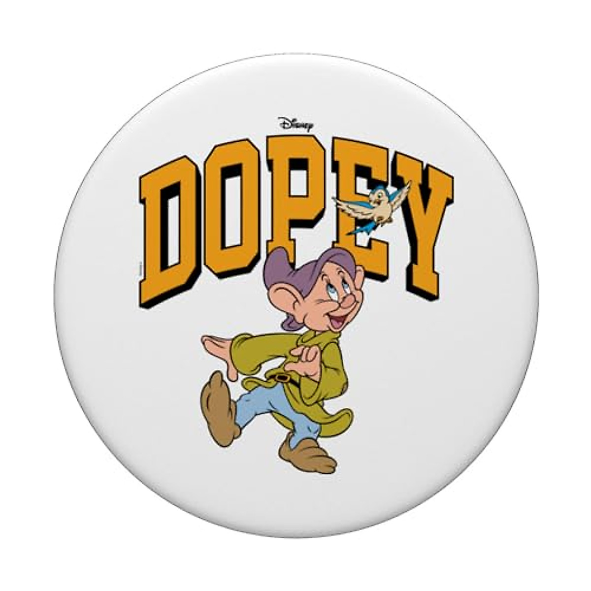 Snow White - Dopey Easily Distracted PopSockets Standard PopGrip
