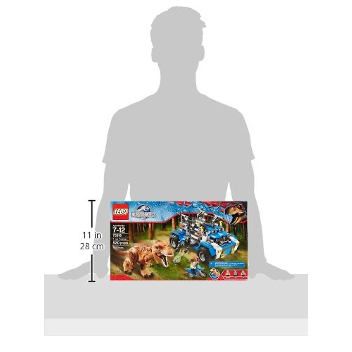 LEGO Jurassic World T. Rex Tracker 75918 Building Kit