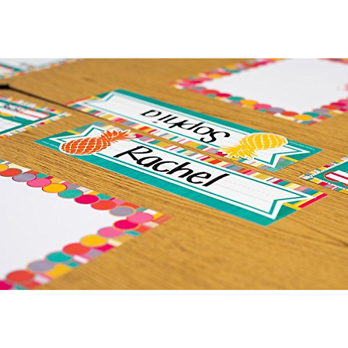 Teacher Created Resources® Tropical Punch Pineapples Mini Accents, Pack of 36