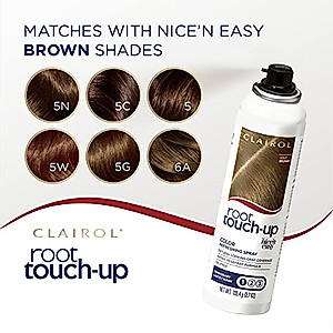 Clairol Root Touch-Up Temporary Spray, Light Brown Hair Color, 1.85 Ounce (Pack of 2)