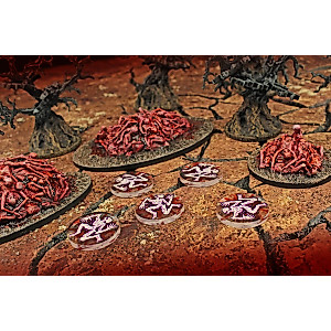 LITKO Dark Fantasy RPG Accessories Withered Corpse Game Piece Tokens Compatible with Mork Borg (8)