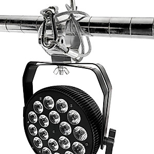 10 Pack O-Clamp 2 Inch Aluminum Alloy Stage Lights Truss Clamp, Fit for 48-51mm OD Tube/Pipe, Heavy Duty 220 lbs Load Capacity