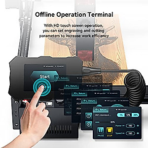 ATOMSTACK A5 M50 PRO Laser Engraver, 40W Laser Cutter with Offline Engraving, Laser Engraving Machine with APP Operate Fuction, 5.5W-6W Output Power, 410x400mm