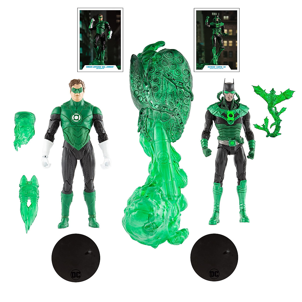 McFarlane Toys DC Multiverse Green Lantern (Hal Jordan) vs. Dawnbreaker 7" Action Figure Multipack
