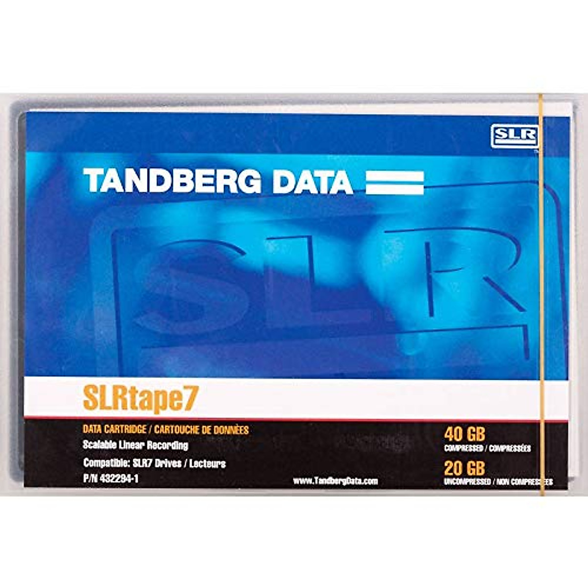 Tandberg Data 432294 Slr Data Cartridge - Slr - 20gb (native) / 40gb