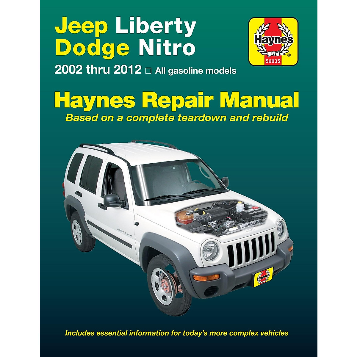 Jeep Liberty & Dodge Nitro 2002-2012 Haynes Repair Manual: (Does not include information specific to diesel models) (Haynes Automotive)