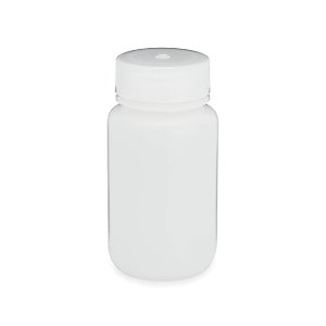 labForce 1155L46CS 1155L46 Bottle, Wide Mouth Round, HDPE with PP Closure, 125mL, 12/Pack, 72/Case