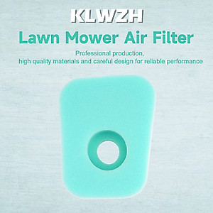KLWZH 27987S Air Filter for BS 27987 4108 5001H JD AM34963 LG27987 LG27987S 60500 61500 80500 81500 90102 130200 131200 140200 2-5 HP horizontal Engines Lawn Mower