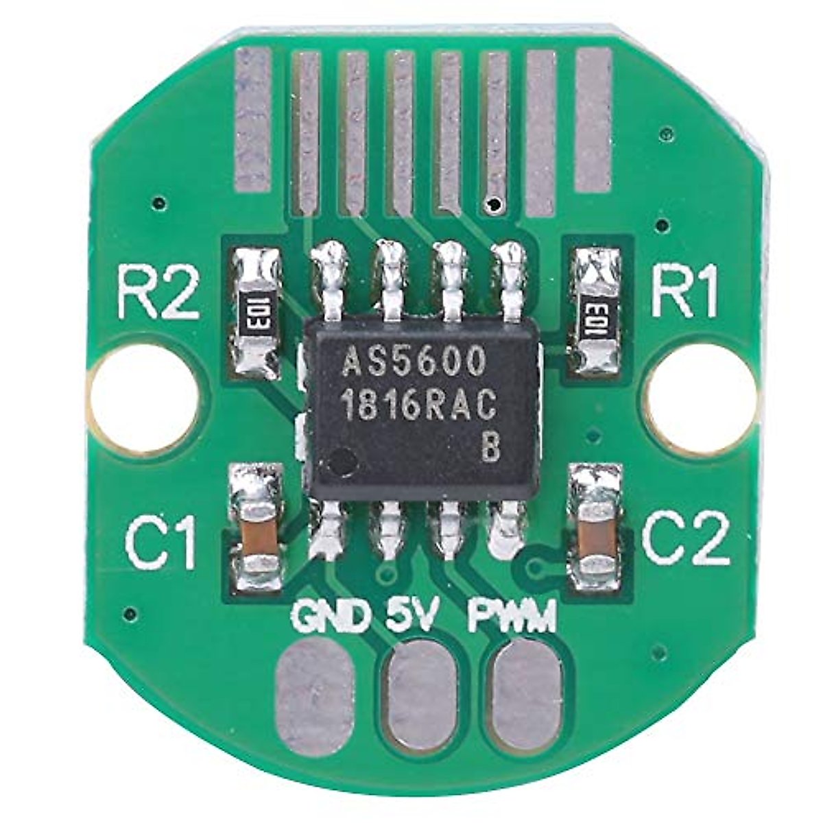 Hyuduo Motor Encoder AS5600 Absolute Value Encoder PWM I2C Port High Accuracy 12 Bit Encoder Set PWM i2c Interface Precisionfor Brushless Fan Motors
