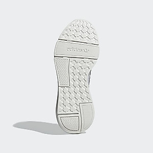 adidas Women's Swift Run 22 Sneaker, Crystal White/Black/Grey, 7