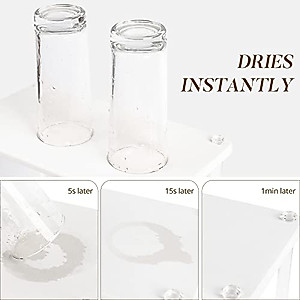 ACWOWO 2-Tier Instant Dry Bathroom Organizer Countertop, Kitchen Counter Shelf Organizer, Diatomaceous Earth Perfume Vanity Skincare Organizers Tray