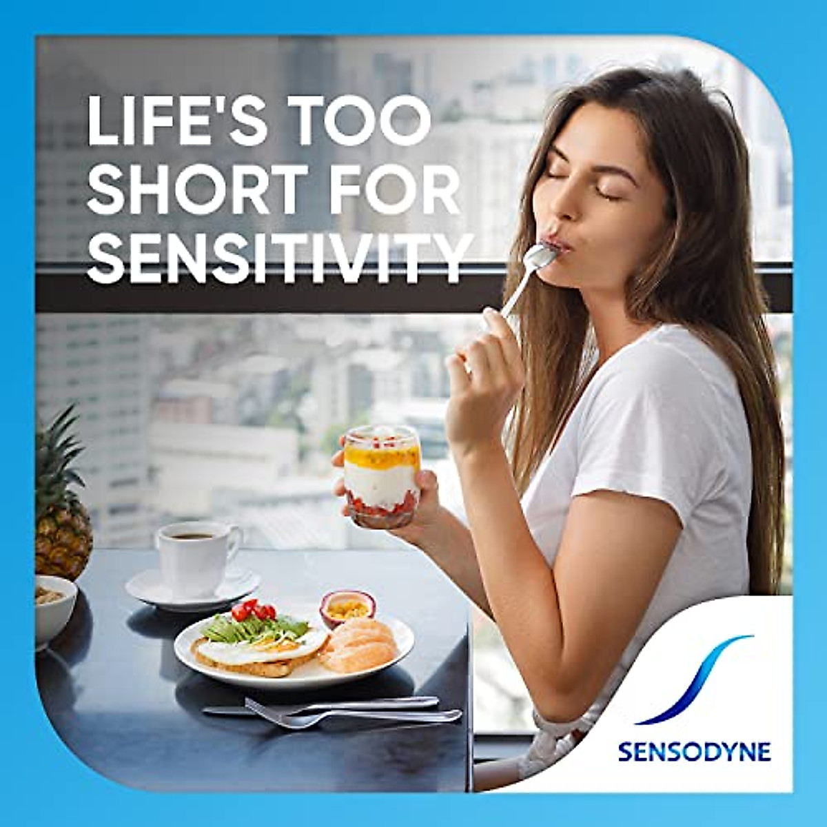 Sensodyne Complete Protection Sensitive Toothpaste For Gingivitis, Sensitive Teeth Treatment, Extra Fresh - 3.4 Ounces (Pack of 2)