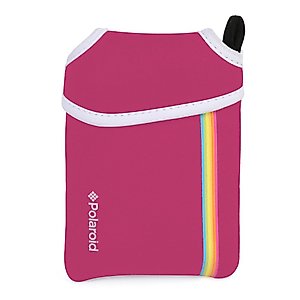 Zink Polaroid Neoprene Pouch for The Polaroid Zip Mobile Printer (Pink)