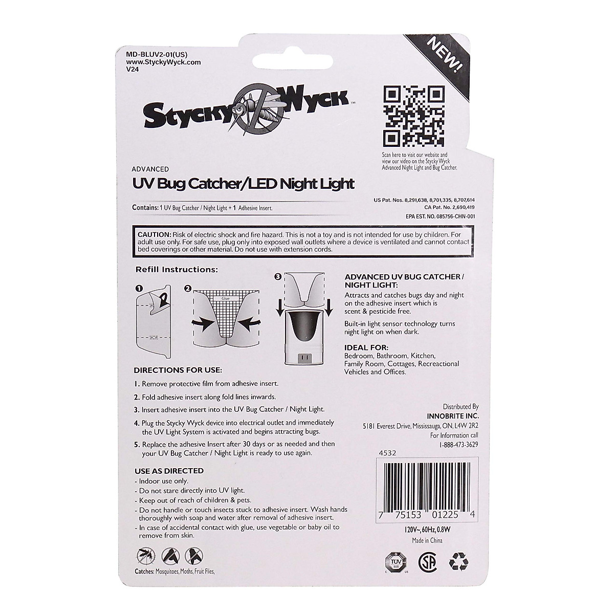 Stycky Wyck (Night Light/Bug Catcher)